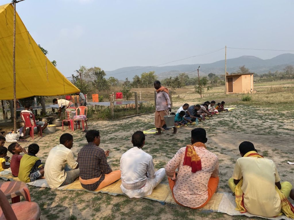 Celebrating Shivaratri at Dayalu Baba's Ashram