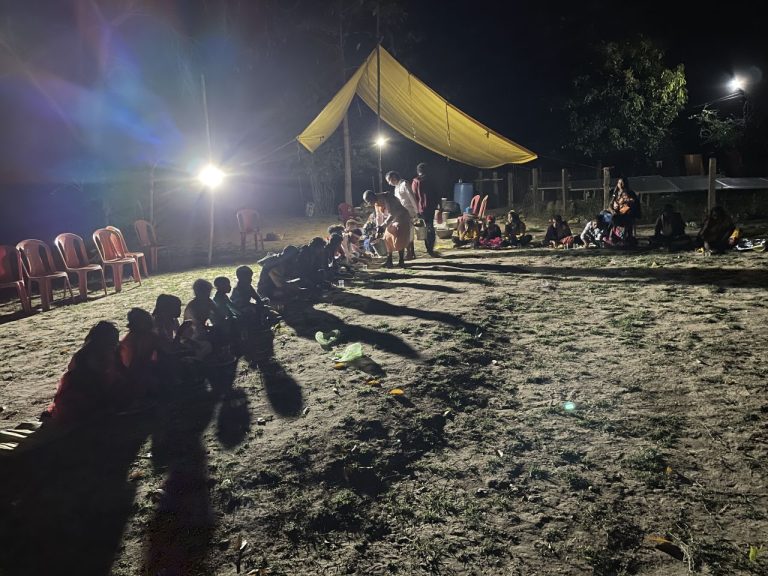 Celebrating Shivaratri at Dayalu Baba's Ashram