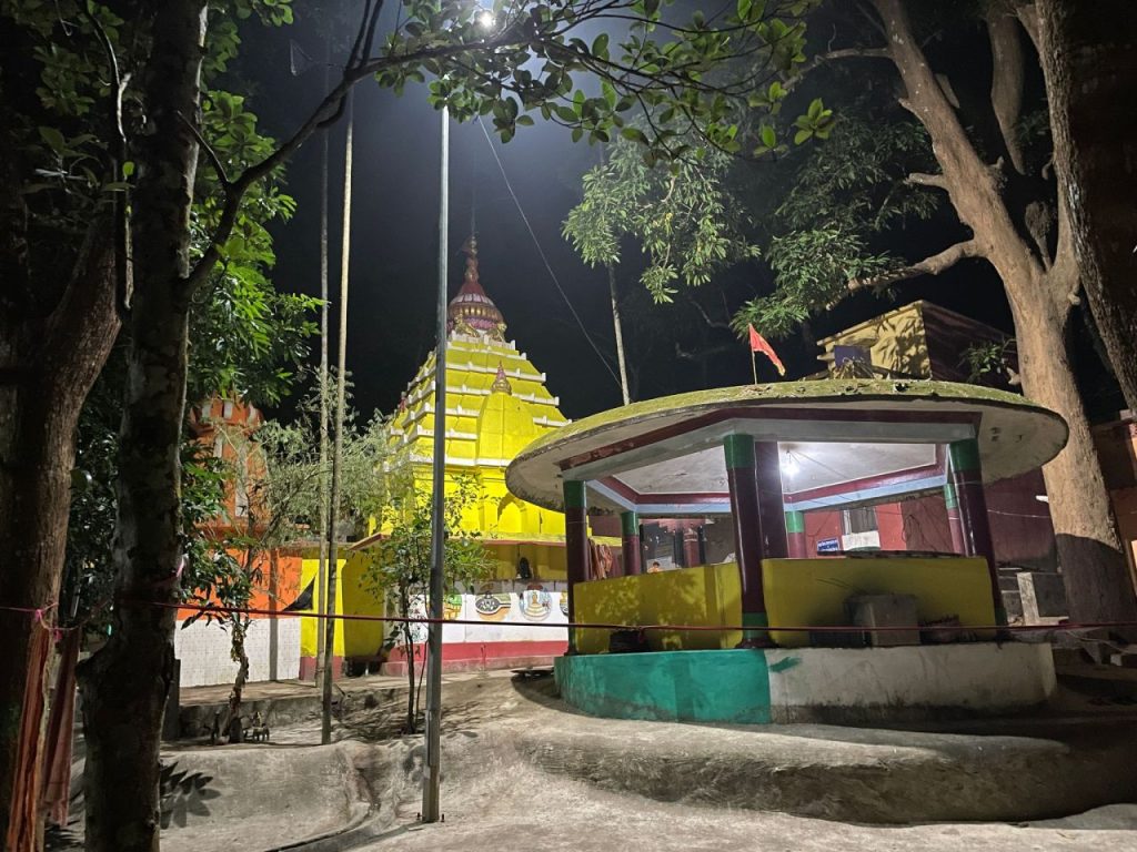 Visiting the Sadhus at Chakratirtha Ashram to Attend the Gita Yagya